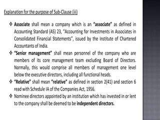 Clause 49 of listing agreement by dhaval ramani | PPTX