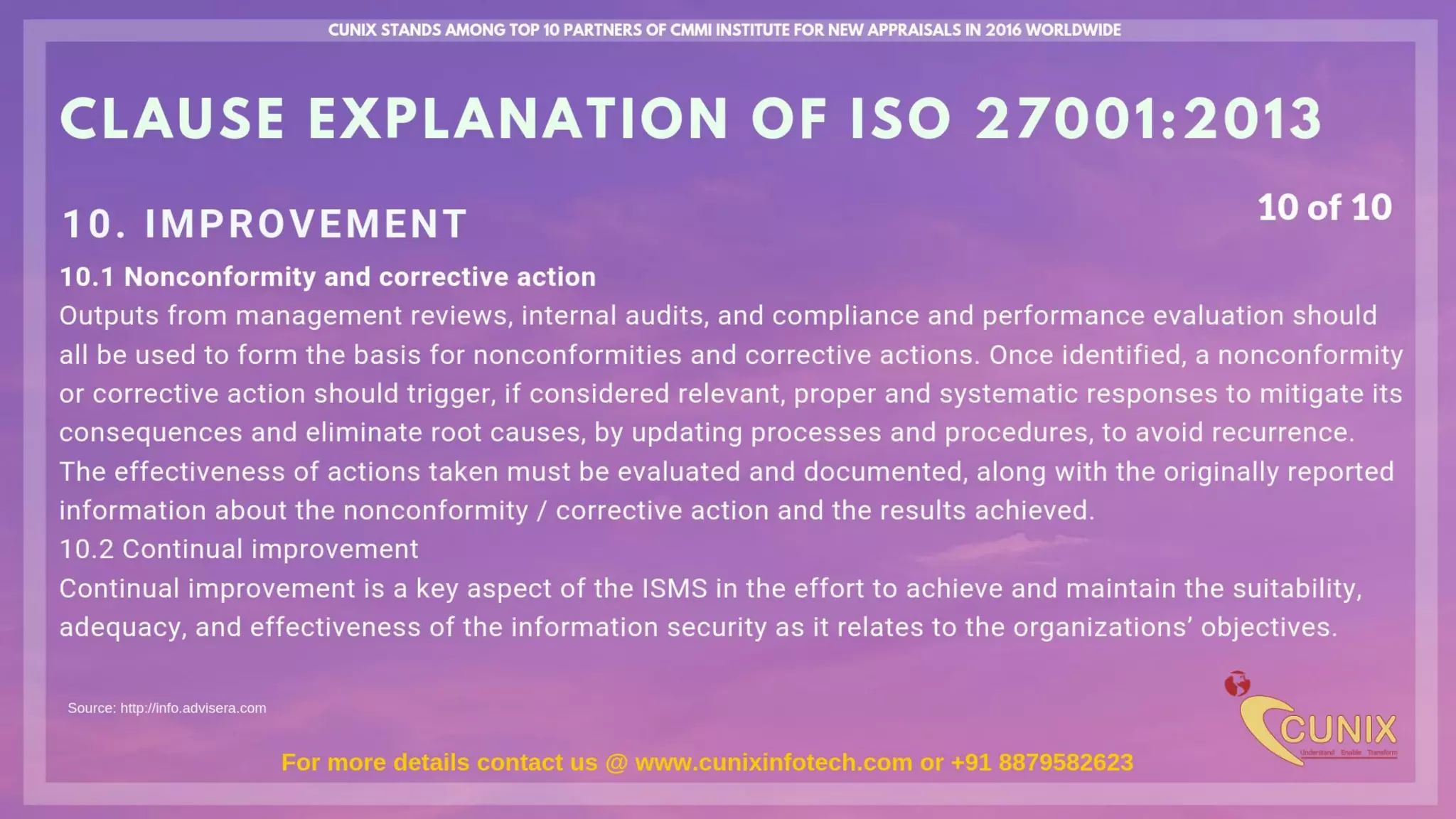 Clause explanation of ISO 27001 2013 | PPT