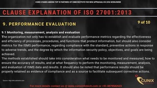 Clause explanation of ISO 27001 2013 | PPT