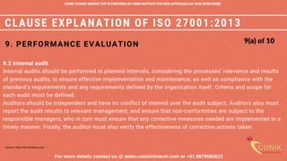 Clause explanation of ISO 27001 2013 | PPT