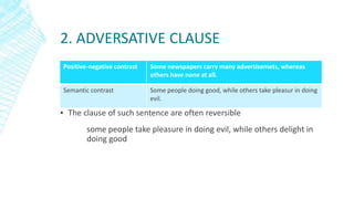 Clause of contrast | PPTX