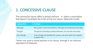 Clause of contrast | PPTX