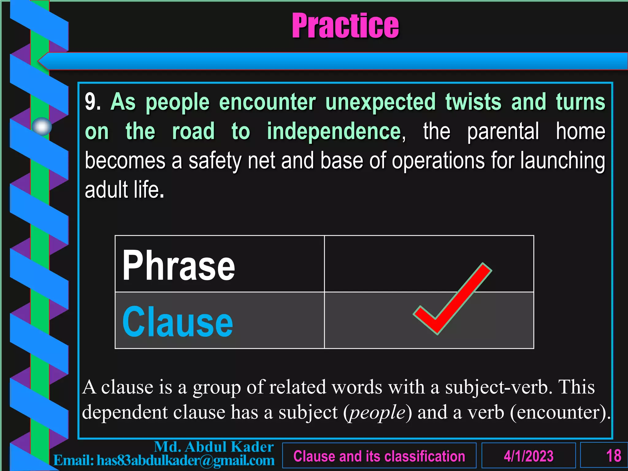 Clause (Part-1 of 10)-Clause and Its Classificaiton.pptx