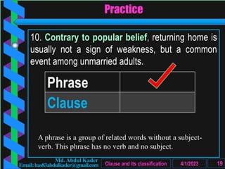 Clause (Part-1 of 10)-Clause and Its Classificaiton.pptx