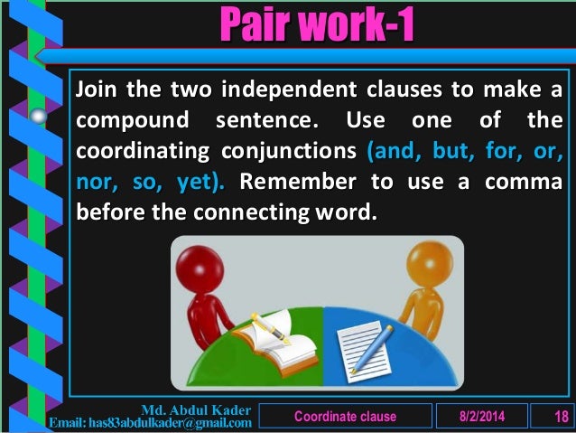 Clause (Part 4 of 10)- Coordinate clause