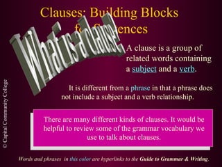 Clauses | PPT