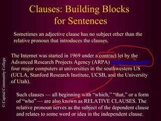 Clauses | PPT