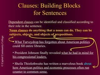 Clauses | PPT