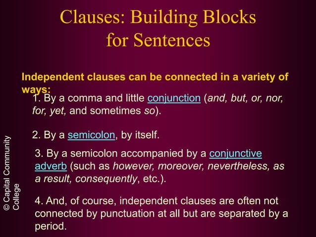 Clauses | PPT