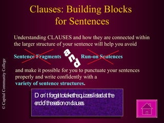 clauses | PPT