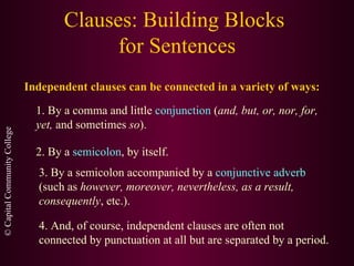 clauses | PPT
