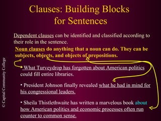 clauses | PPT