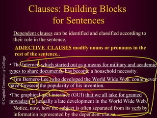 clauses | PPT