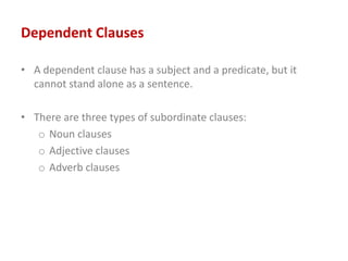 Clauses | PPTX