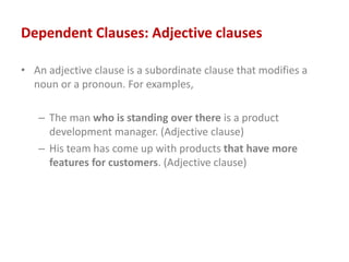 Clauses | PPTX