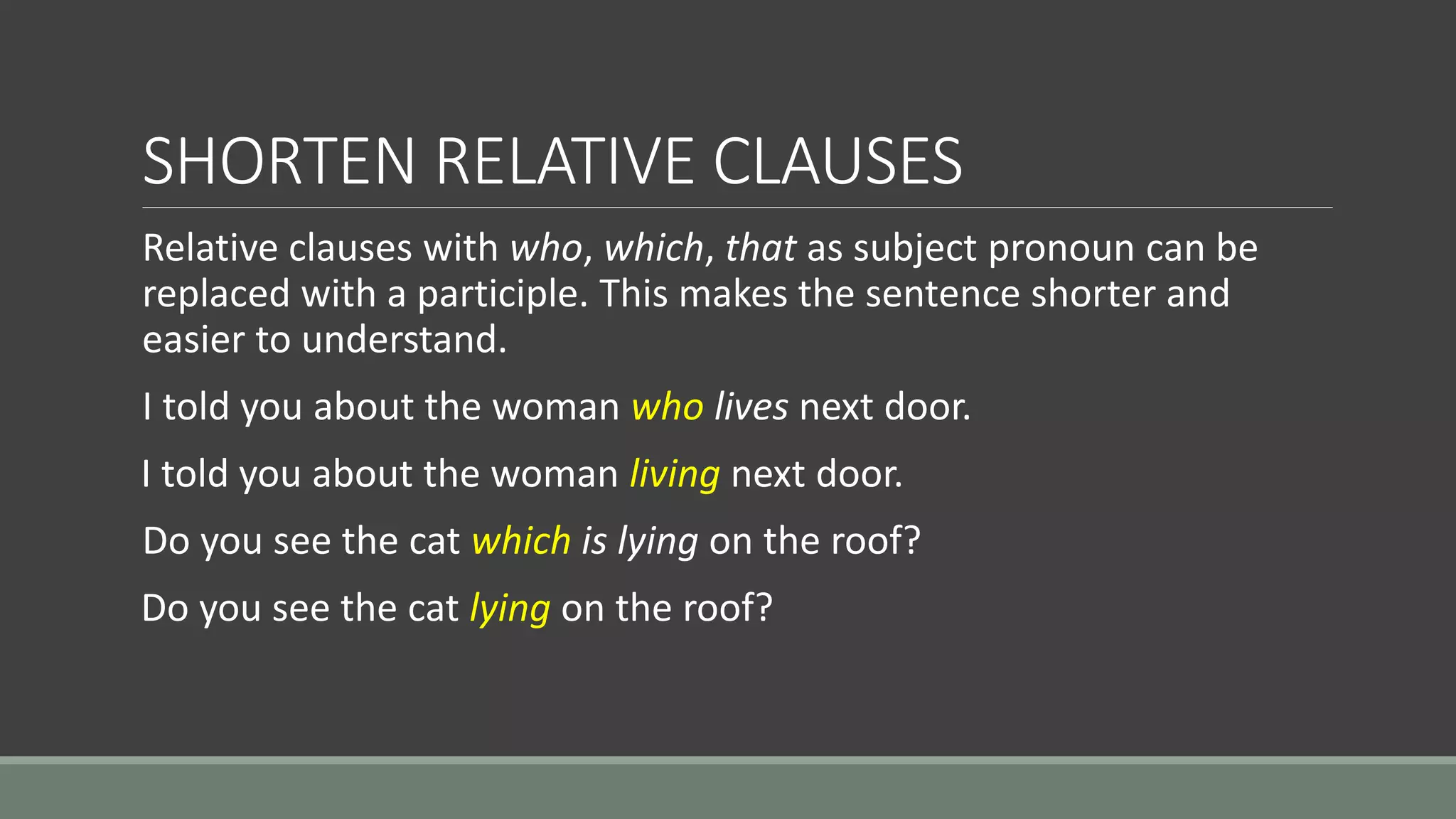 CLAUSES AND ITS TYPES | PPTX