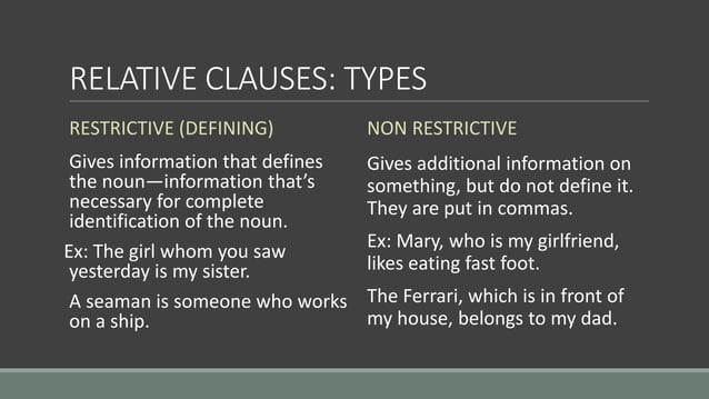 CLAUSES AND ITS TYPES | PPTX | Databases | Computer Software and Applications