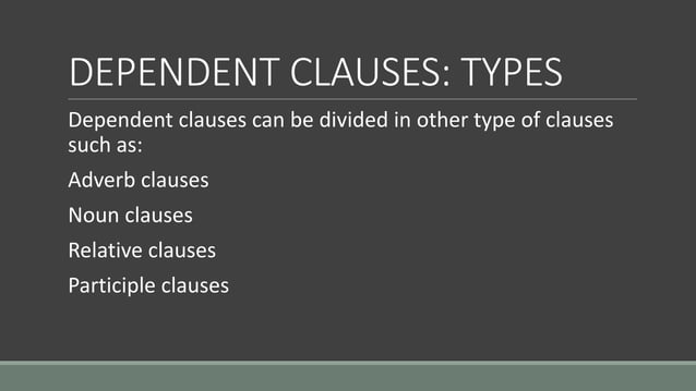 CLAUSES AND ITS TYPES | PPTX | Databases | Computer Software and Applications