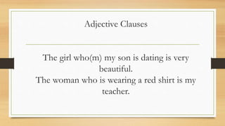 Clauses | PPT