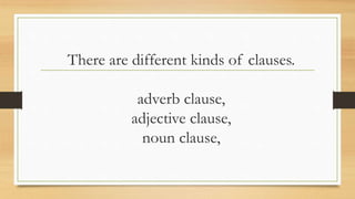 Clauses | PPT