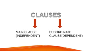 Clauses | PPT