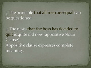 Clauses | PPTX