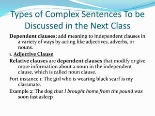 Clauses | PPT