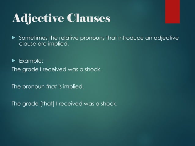 Clauses-definition and main types with examples | PPT
