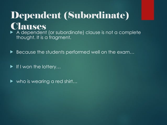 Clauses-definition and main types with examples | PPT