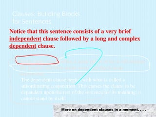 Matery of english learning, focus of clauses. | PPTX | Geology | Science