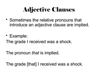 Understanding Clauses and it's type with Renu | PPT