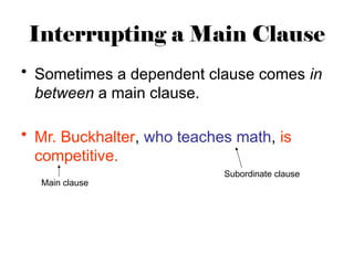 Understanding Clauses and it's type with Renu | PPT