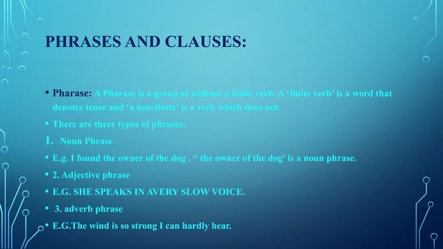 Clauses.pptx types of clauses with examples | PPT
