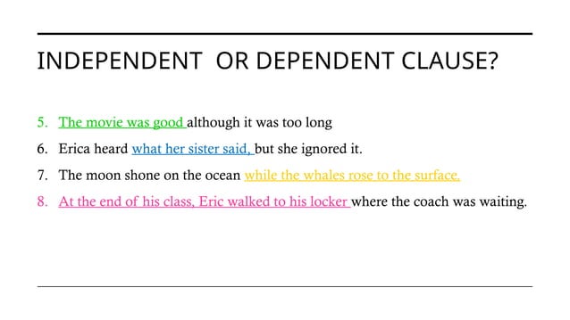 Clauses and Types of Clauses_in English Grammar | PPT