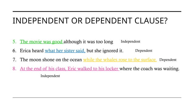 Clauses and Types of Clauses_in English Grammar | PPT