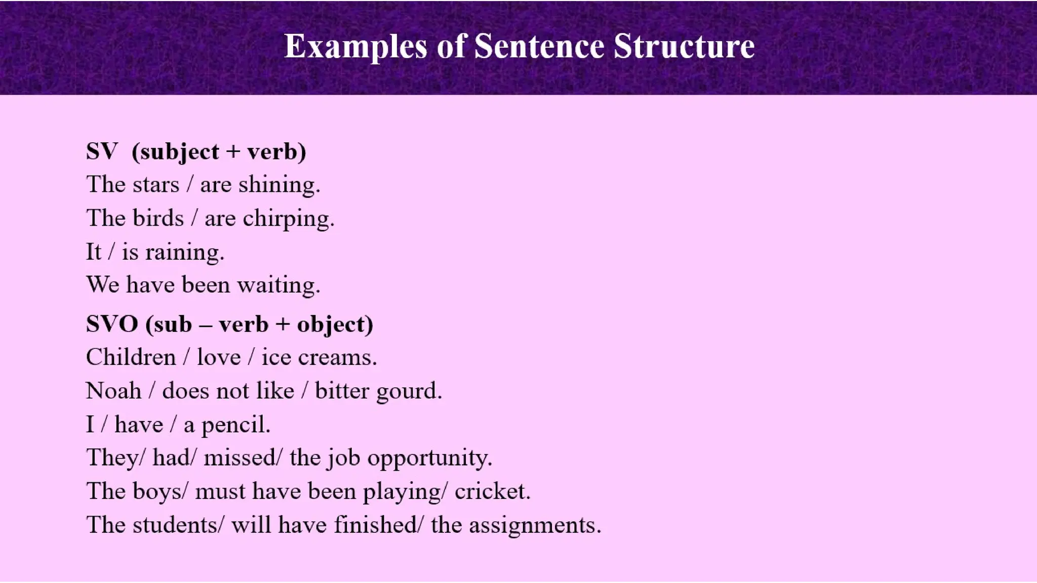 Clauses - Kinds of Sentences & Structures (notes).pptx