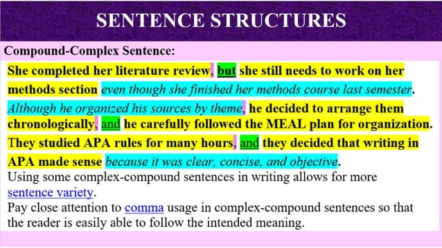 Clauses - Kinds of Sentences & Structures (notes).pptx