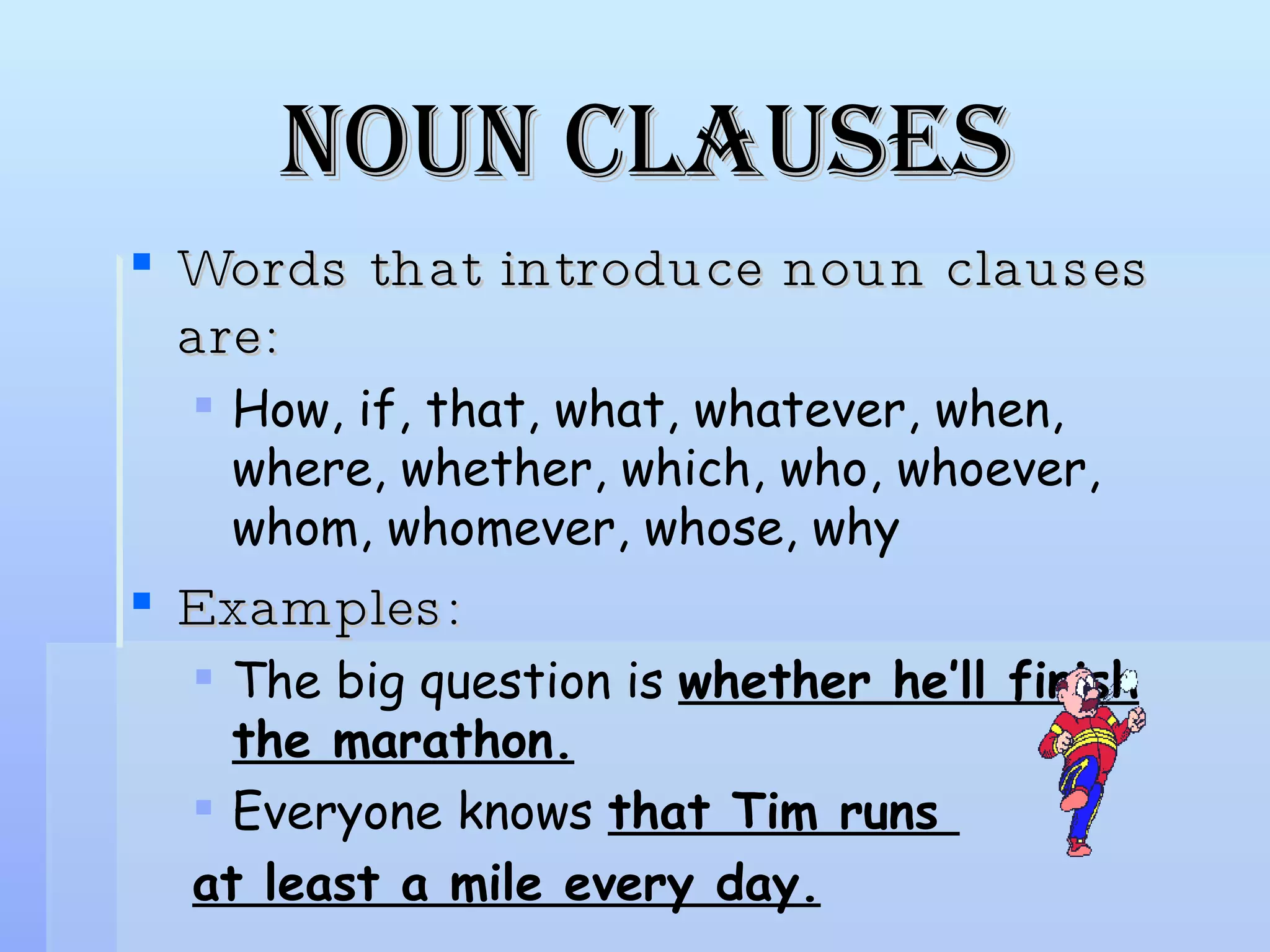 Clauses Powerpoint | PPT