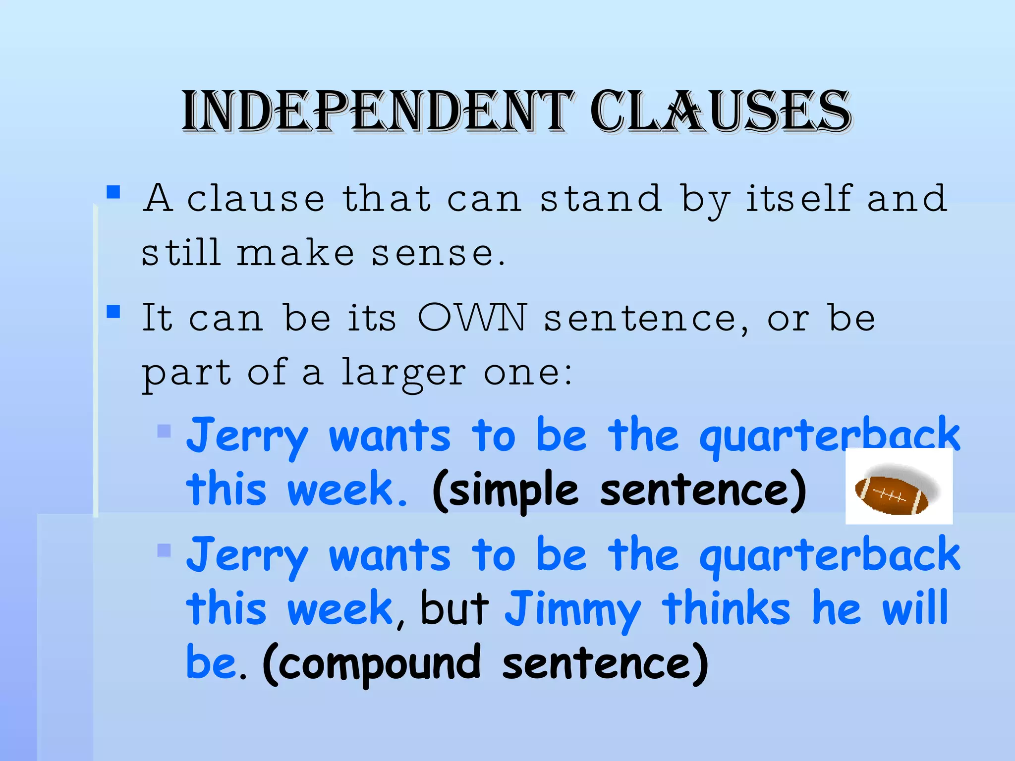 Clauses Powerpoint | PPT