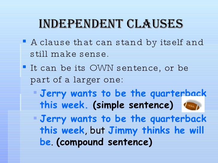 Independent Clause