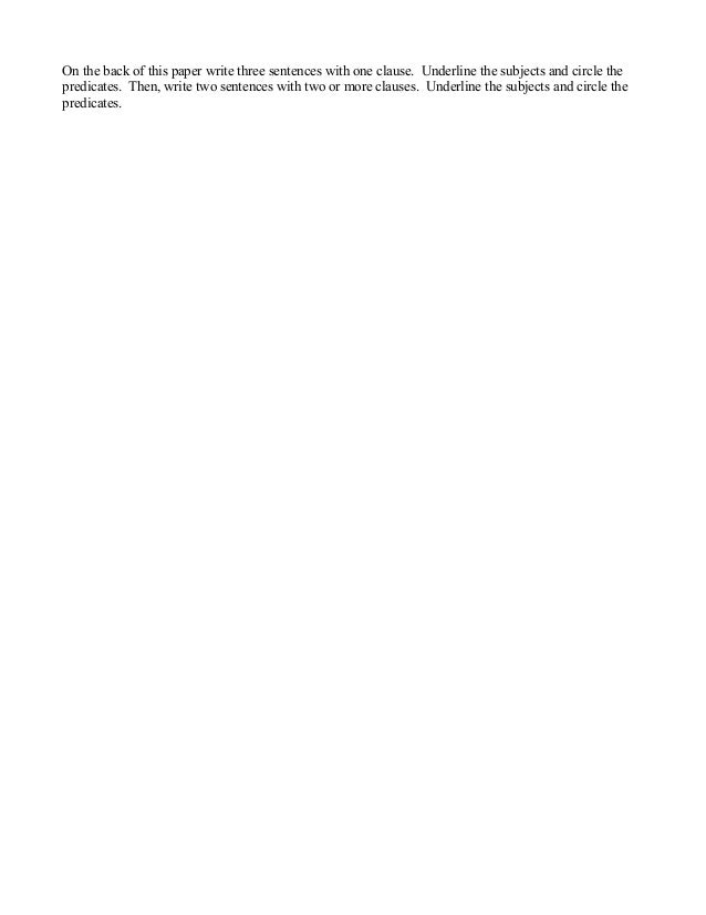 Clauses Worksheet 1 clauses-worksheet-1