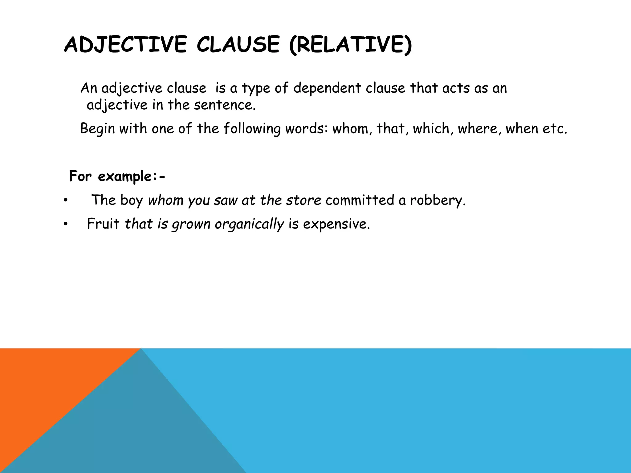 Clauses and its Types ( English Ppt).pptx