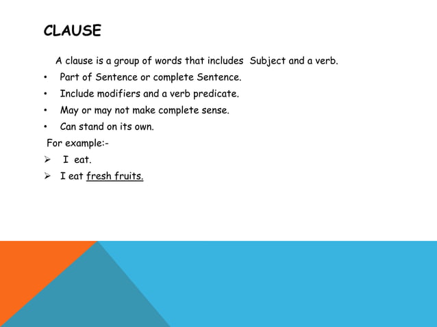 Clauses and its Types ( English Ppt).pptx | Law