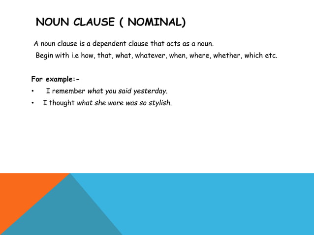 Clauses and its Types ( English Ppt).pptx | Law