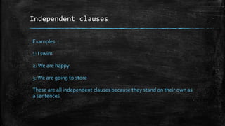 Clauses and phrases ppt | PPTX