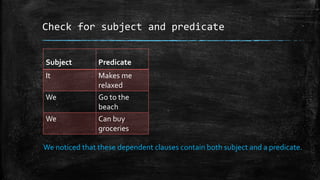 Clauses and phrases ppt | PPTX