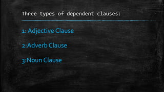 Clauses and phrases ppt | PPTX