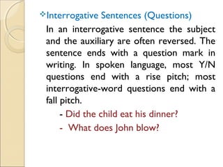 Clauses and Sentences | PPT