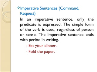 Clauses and Sentences | PPT