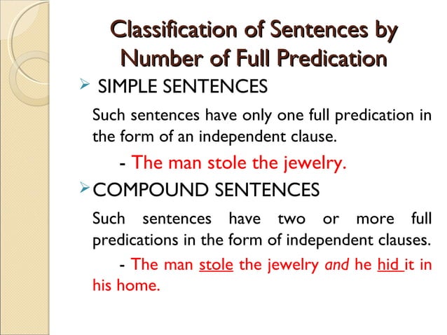 Clauses and Sentences | PPT